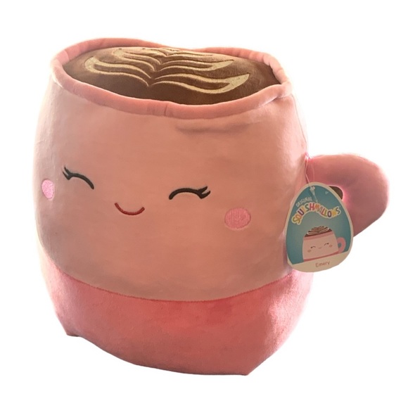 Squishmallows | Toys | Squishmallows Emery Latte Pink Coffee Mug 2 Inch ...